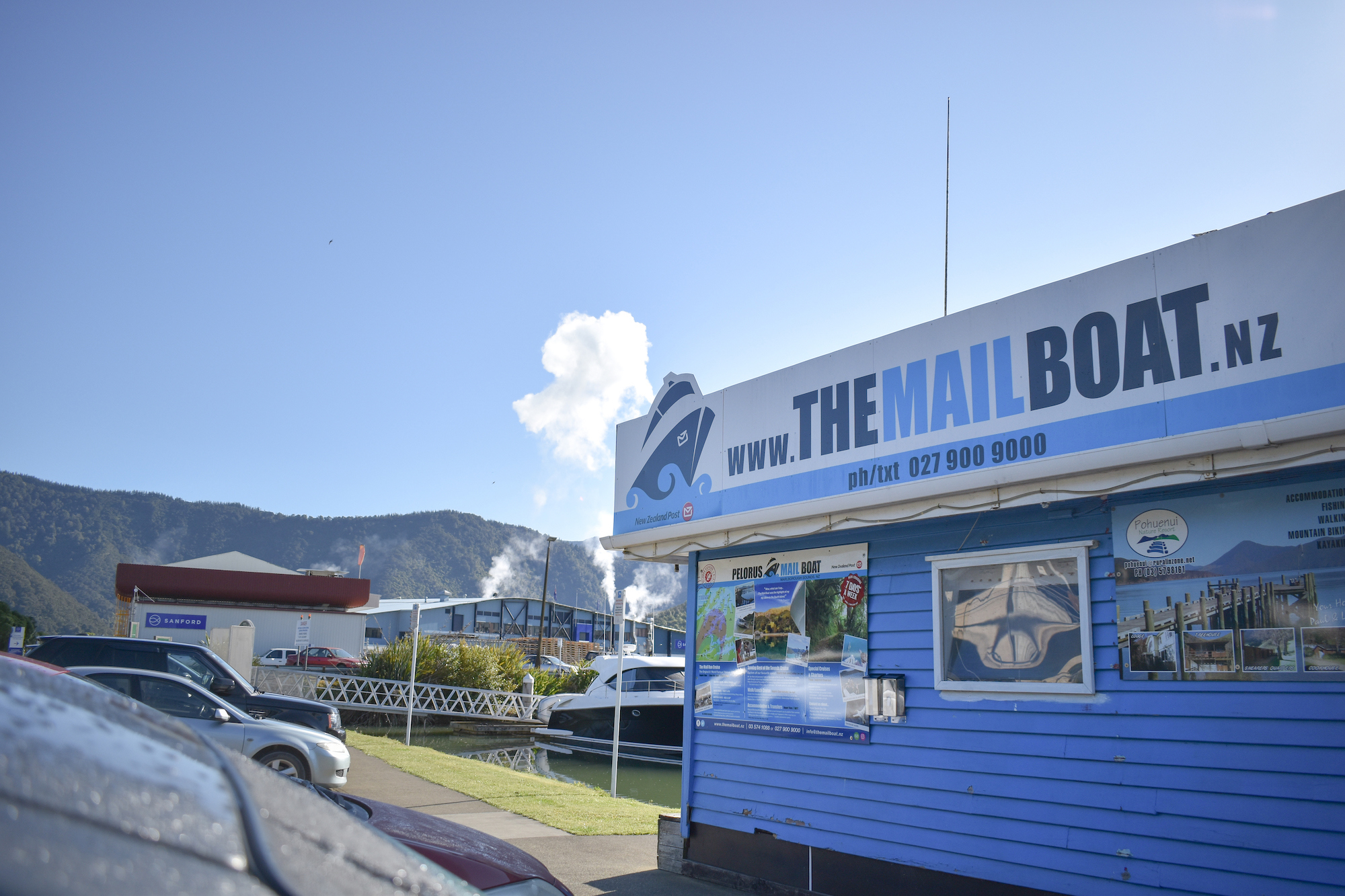 Plan your cruise or water transfer on the Pelorus Mail Boat.