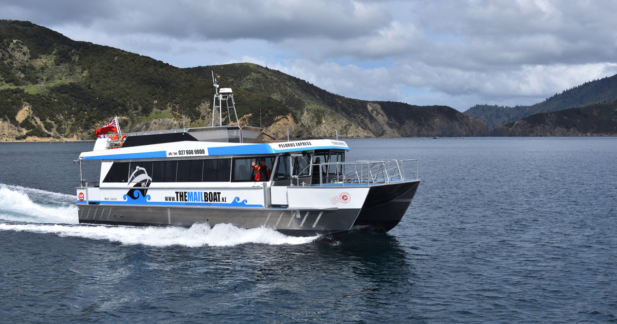 Pelorus Mail Boat Cruise and Tour - Marlborough New Zealand